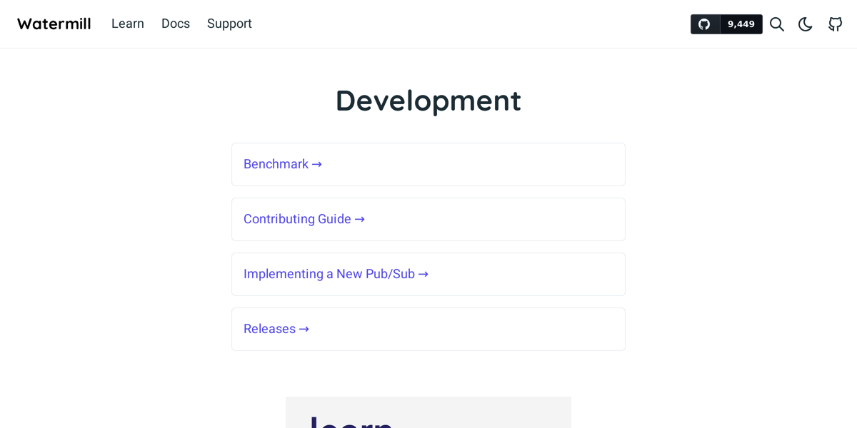 Developments | Watermill | Event-Driven in Go