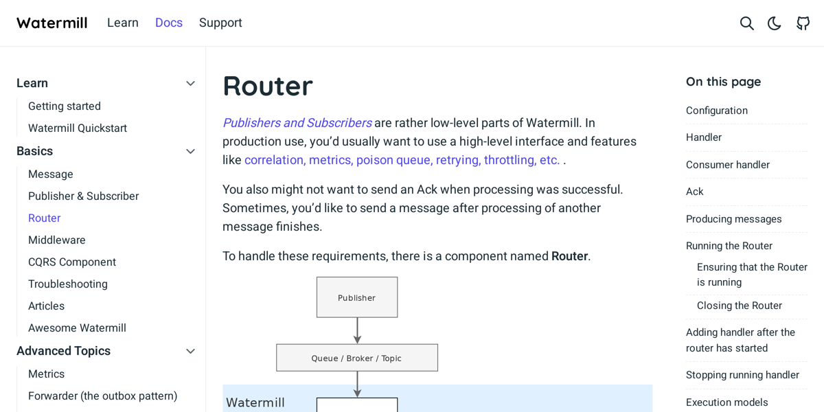 Router | Watermill | Event-Driven in Go