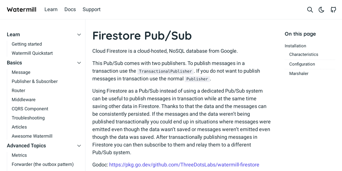 Firestore Pub/Sub | Watermill | Event-Driven in Go